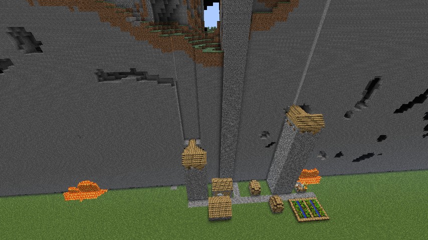 super flat world glitch Minecraft Map