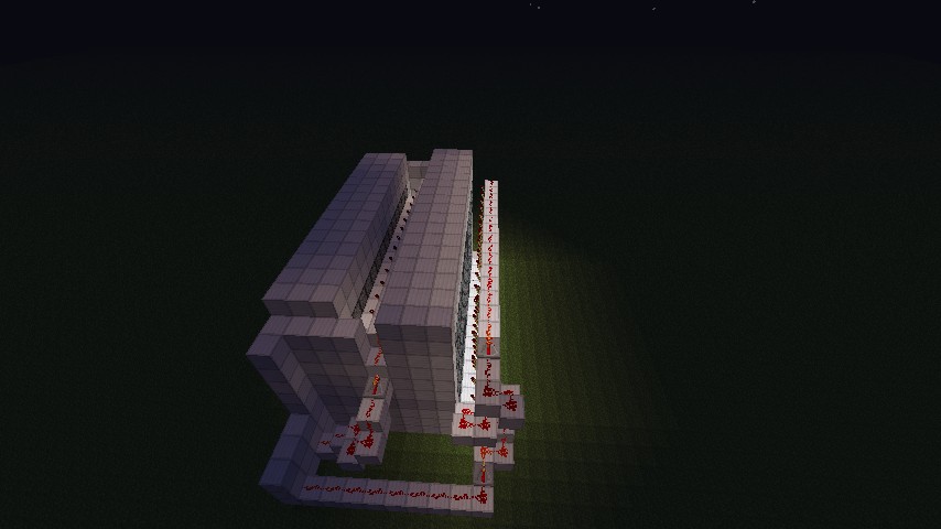 working Spaceship motor Minecraft Map