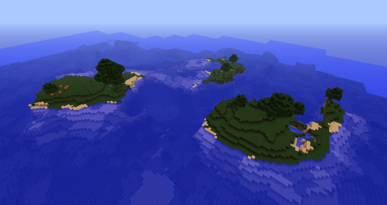 Survival island [with 3 islands] Minecraft Map