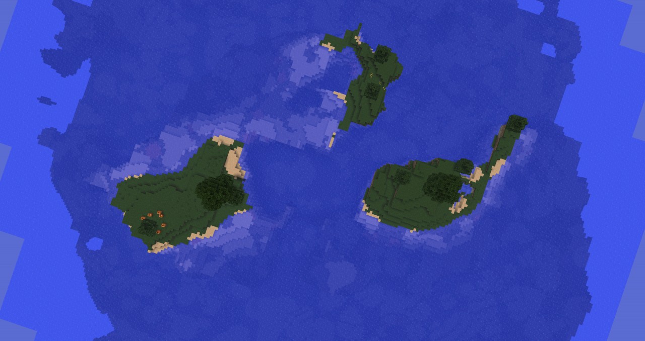 Survival island [with 3 islands] Minecraft Map