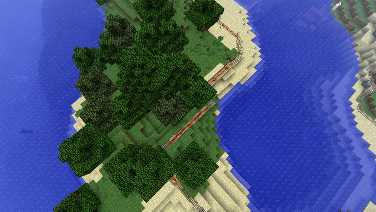 Rollercoaster Extreme 2 Minecraft Map