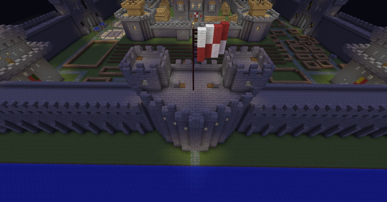 W1NT3RB0RN CASTLE and Tower Hunt Minecraft Map