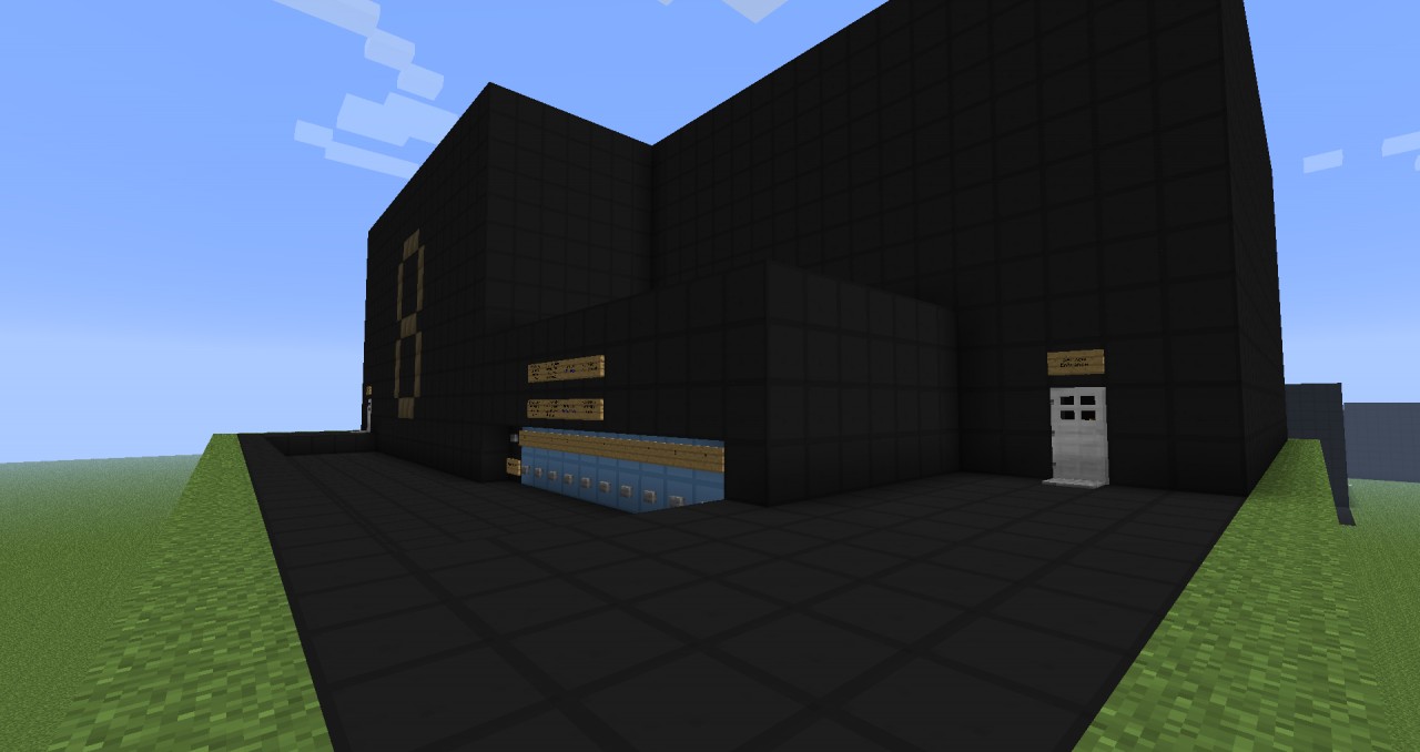 Seven Segments with RS Nor Latch Minecraft Map