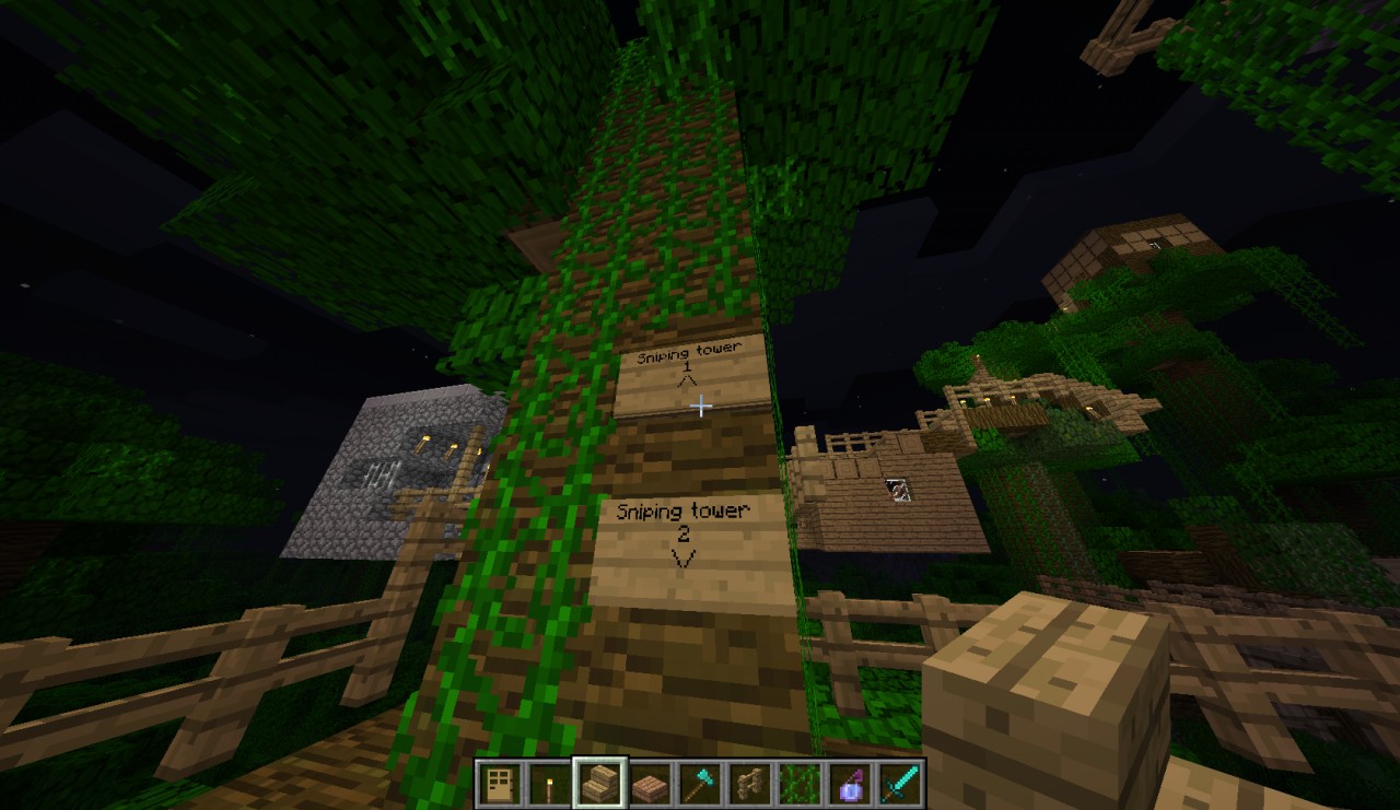 jungle village Minecraft Map