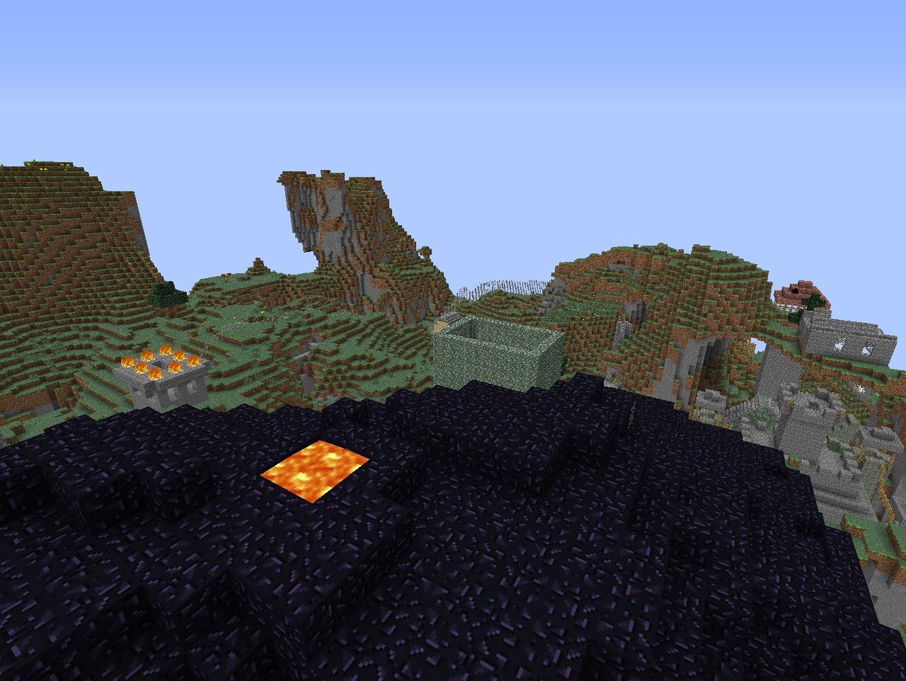 The Golden Apple Survival a Pigcrew PvP Custom Map Minecraft Map