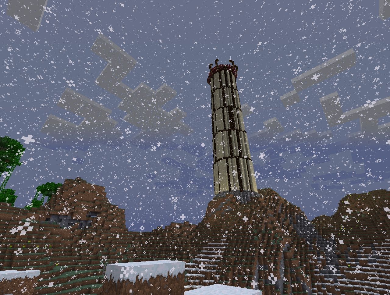 Sandstone Skytower Minecraft Map