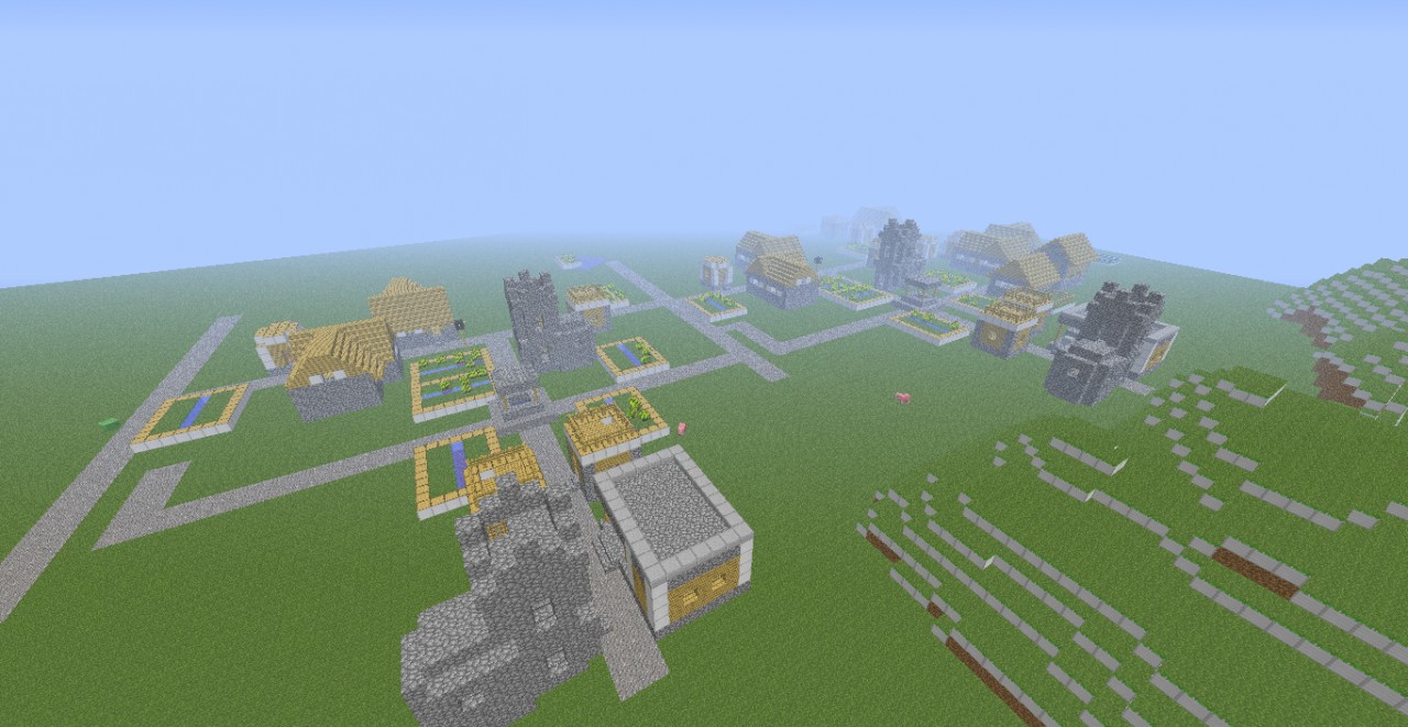 My own obstacle/trap/pyramid/Server Minecraft Map