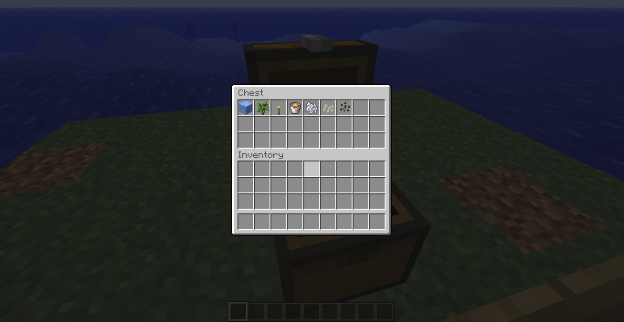 7x7 survival island Minecraft Map