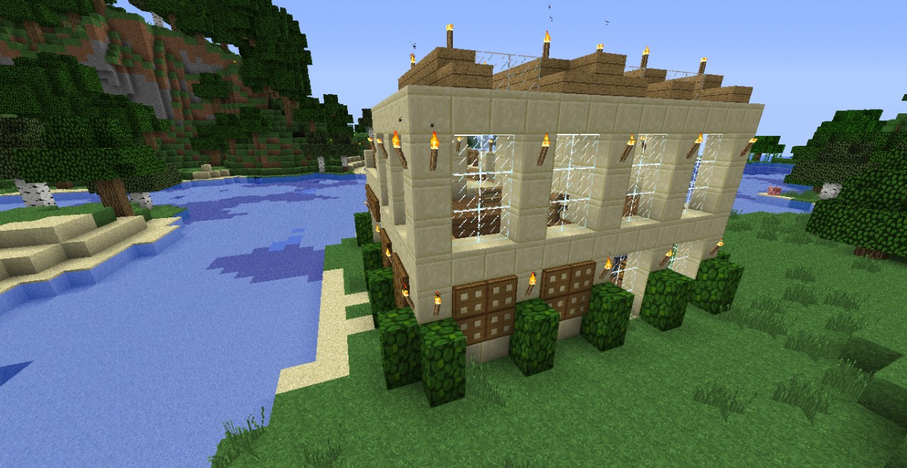 Small House 15x15 + Timelapse HD Minecraft Map