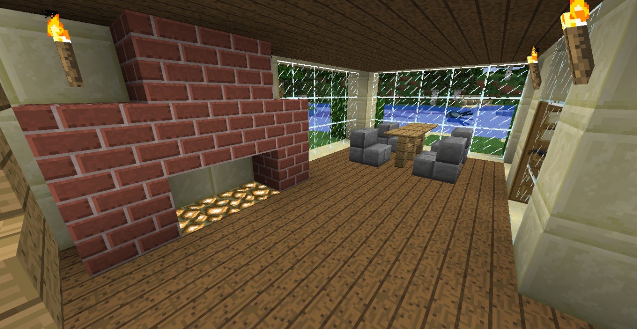 Small House 15x15 + Timelapse HD Minecraft Map