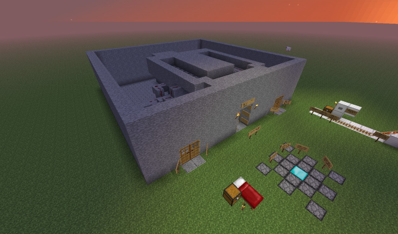 1.3 Traps (Updated Minecraft Map