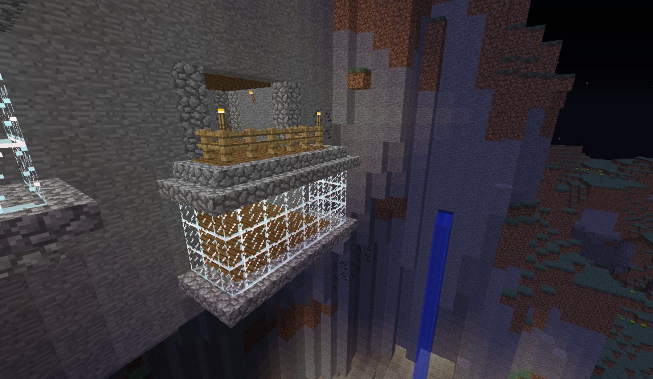 Mountain-Side Lodge Minecraft Map