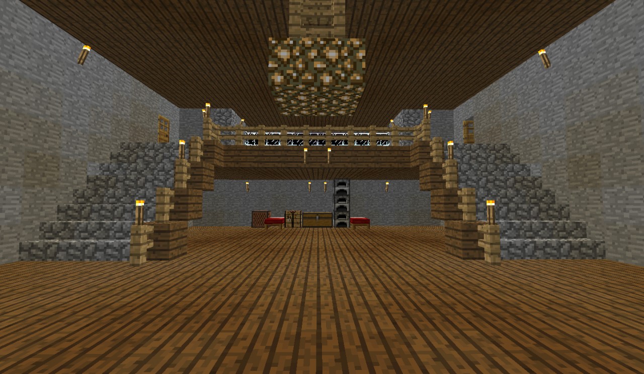 Mountain-Side Lodge Minecraft Map