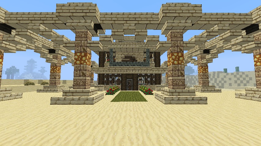 1.4 House and Tower Combo Minecraft Map