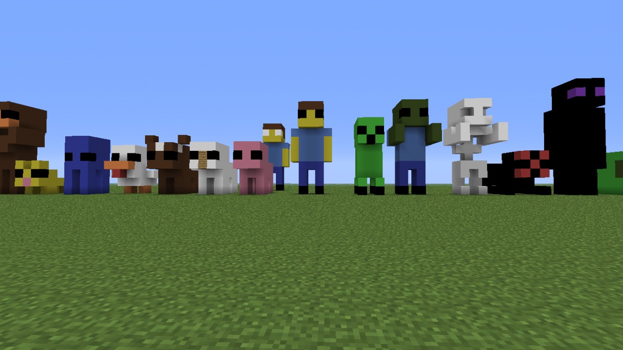 Funny mobs Minecraft Map