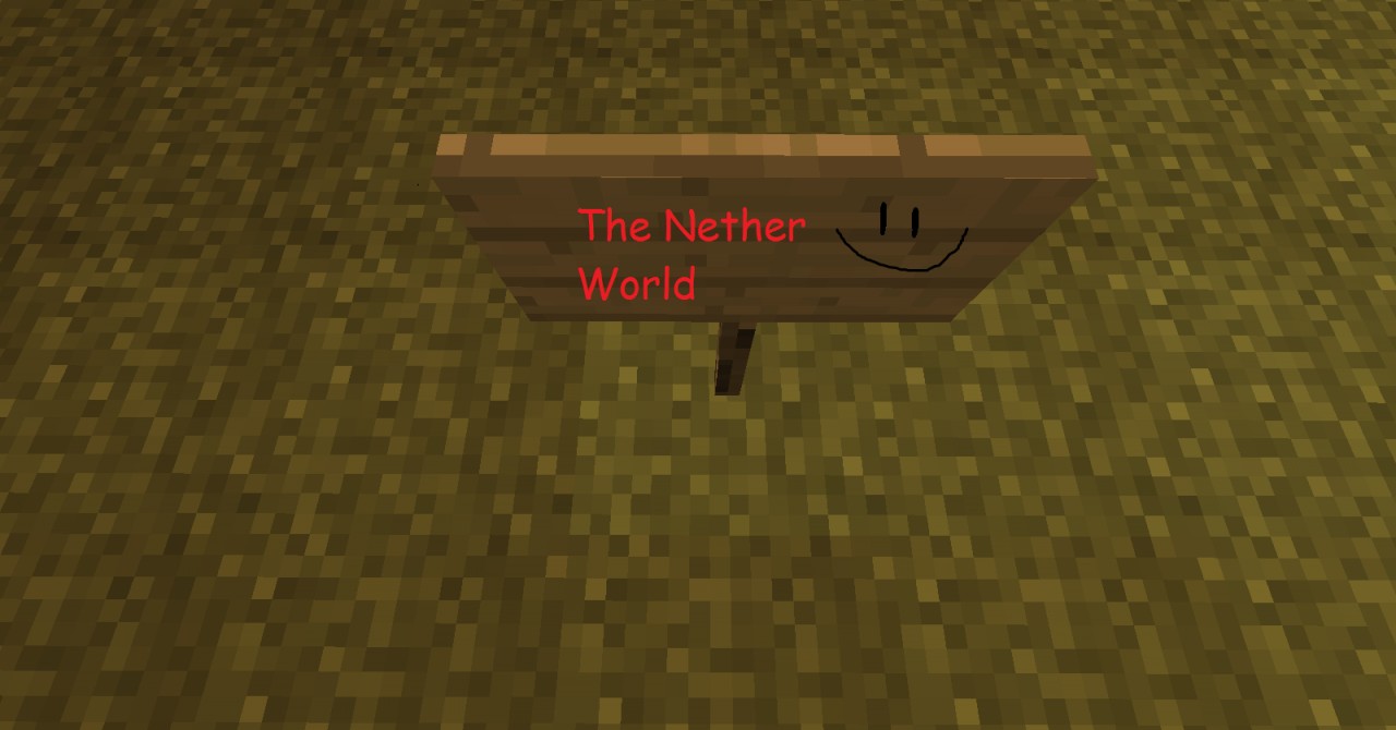 The Nether World Minecraft Map