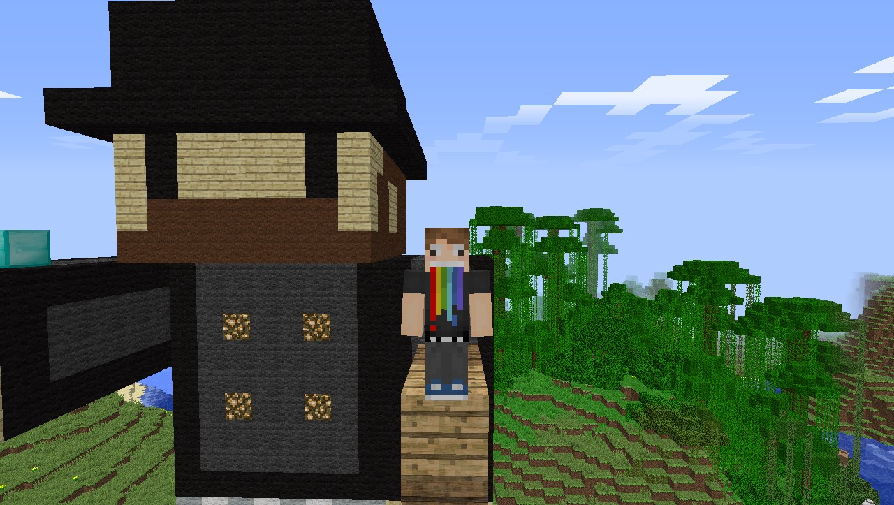 Epic Small Village (With Legendary Notch Statue) Minecraft Map