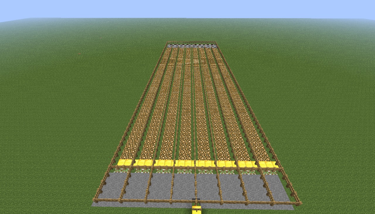 Mob/Running Race Minecraft Map