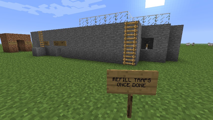 Traps for Mobs Minecraft Map