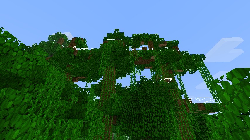 Tree Top Fortress Minecraft Map