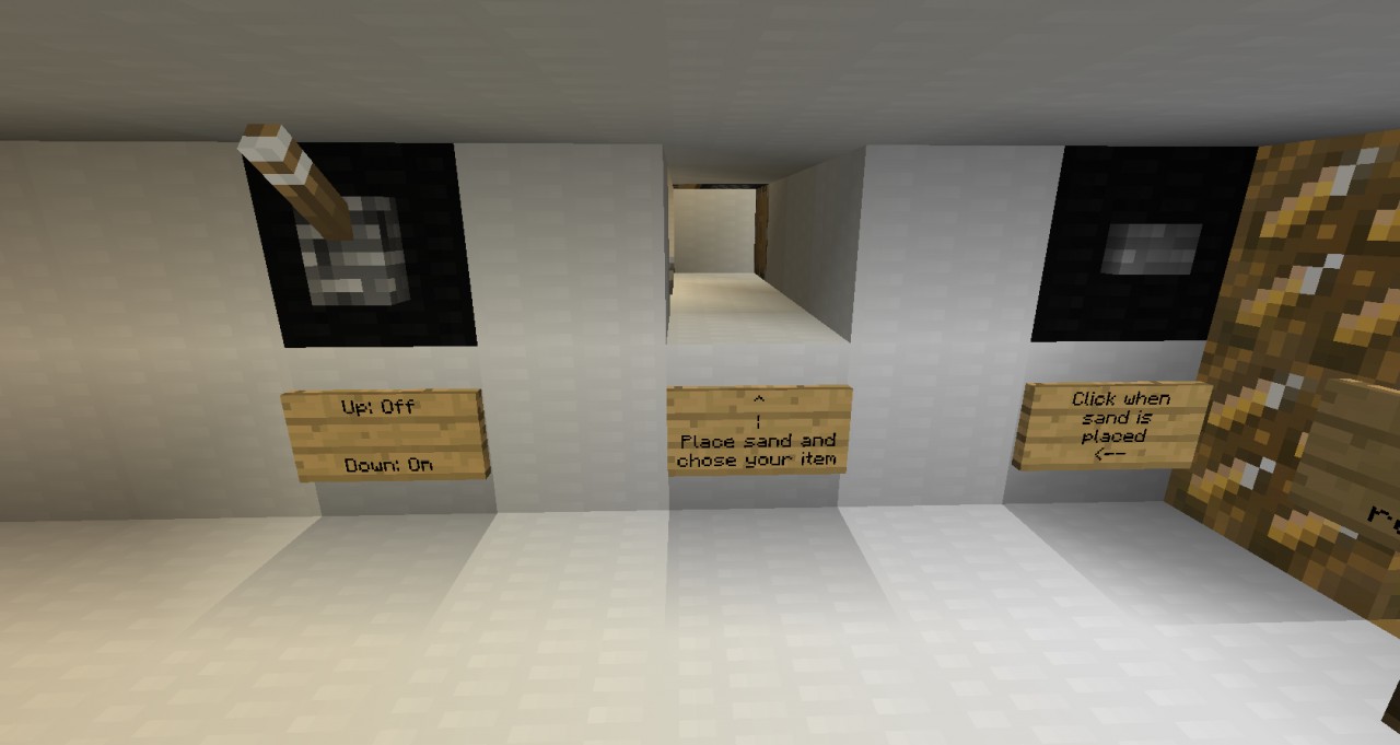 Vending Machine + Small PvP Minecraft Map