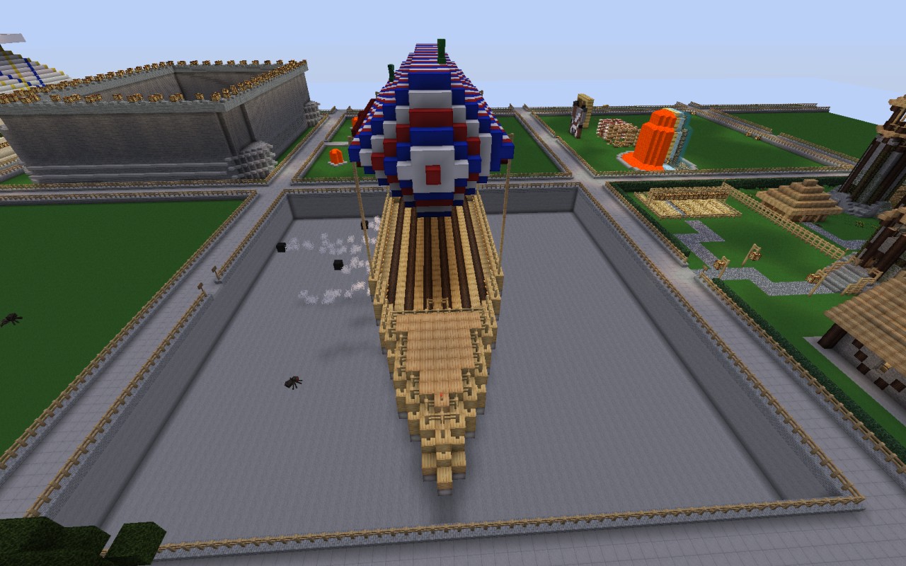 Lady America Minecraft Map