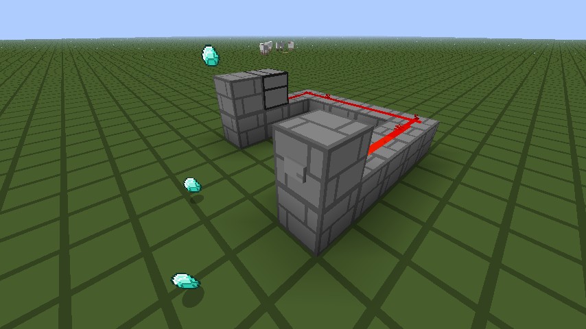 Hidden Dispenser (Simple) Minecraft Map