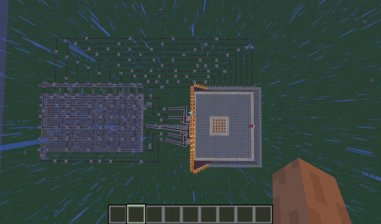Number display Minecraft Map