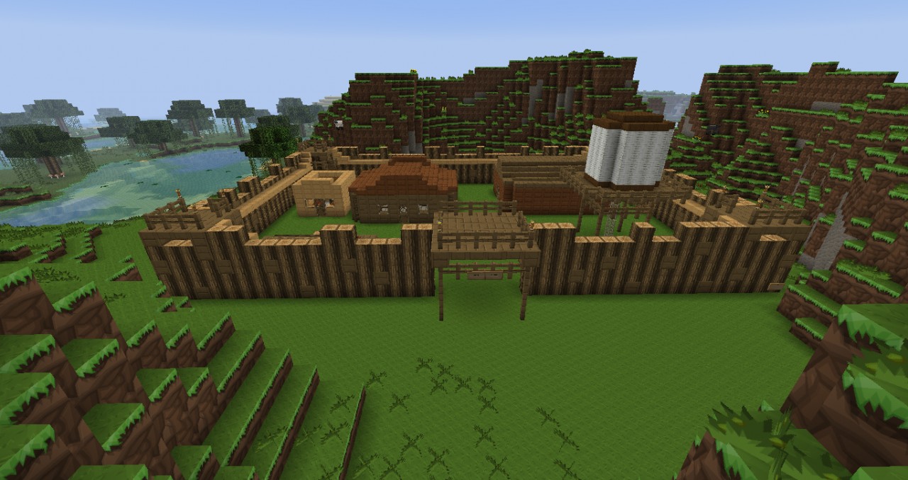 Fort Render Minecraft Map