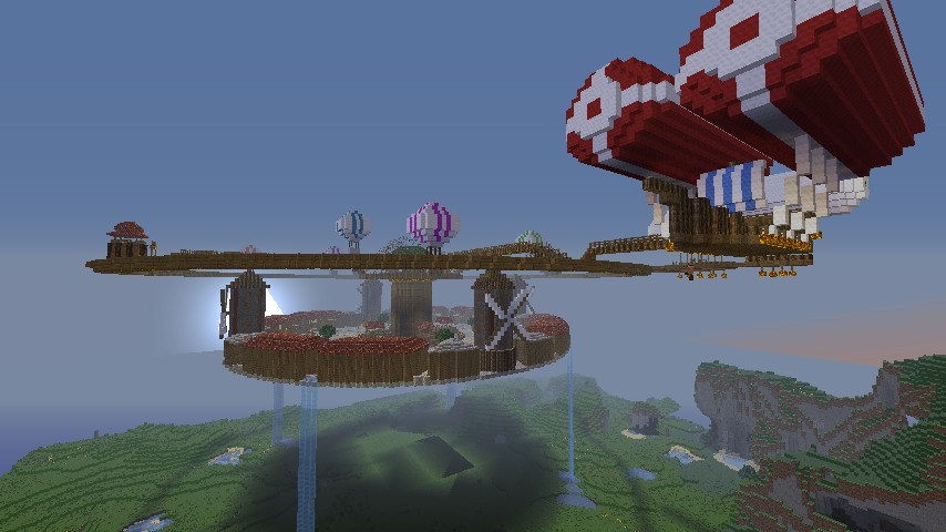 Sky Village Project Minecraft Map