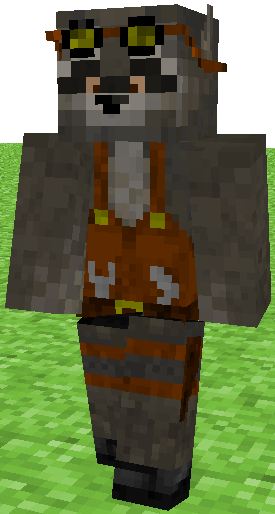 My Raccoon Engineer Skin