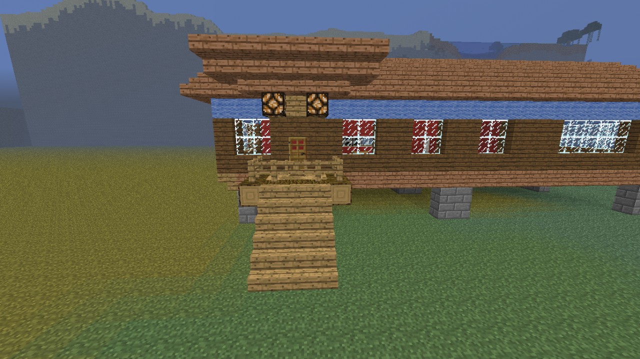 double-wide trailer park home Minecraft Map