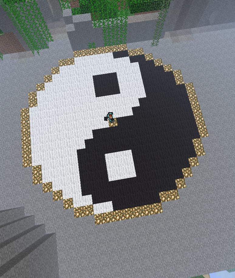 ying yang!!!!!! :D Minecraft Map