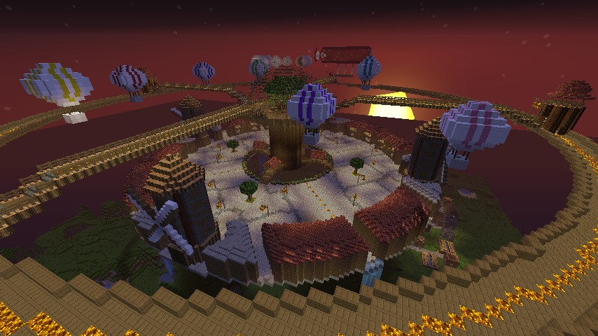 Sky Village Project Minecraft Map