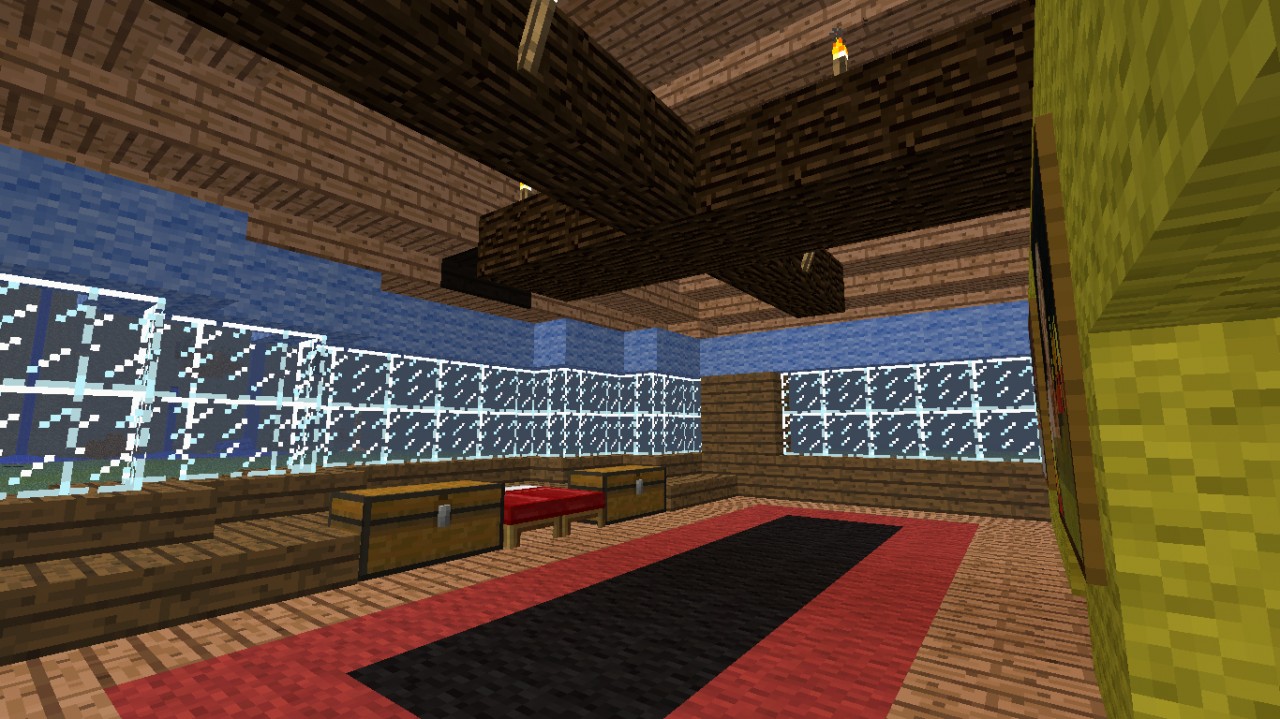 double-wide trailer park home Minecraft Map