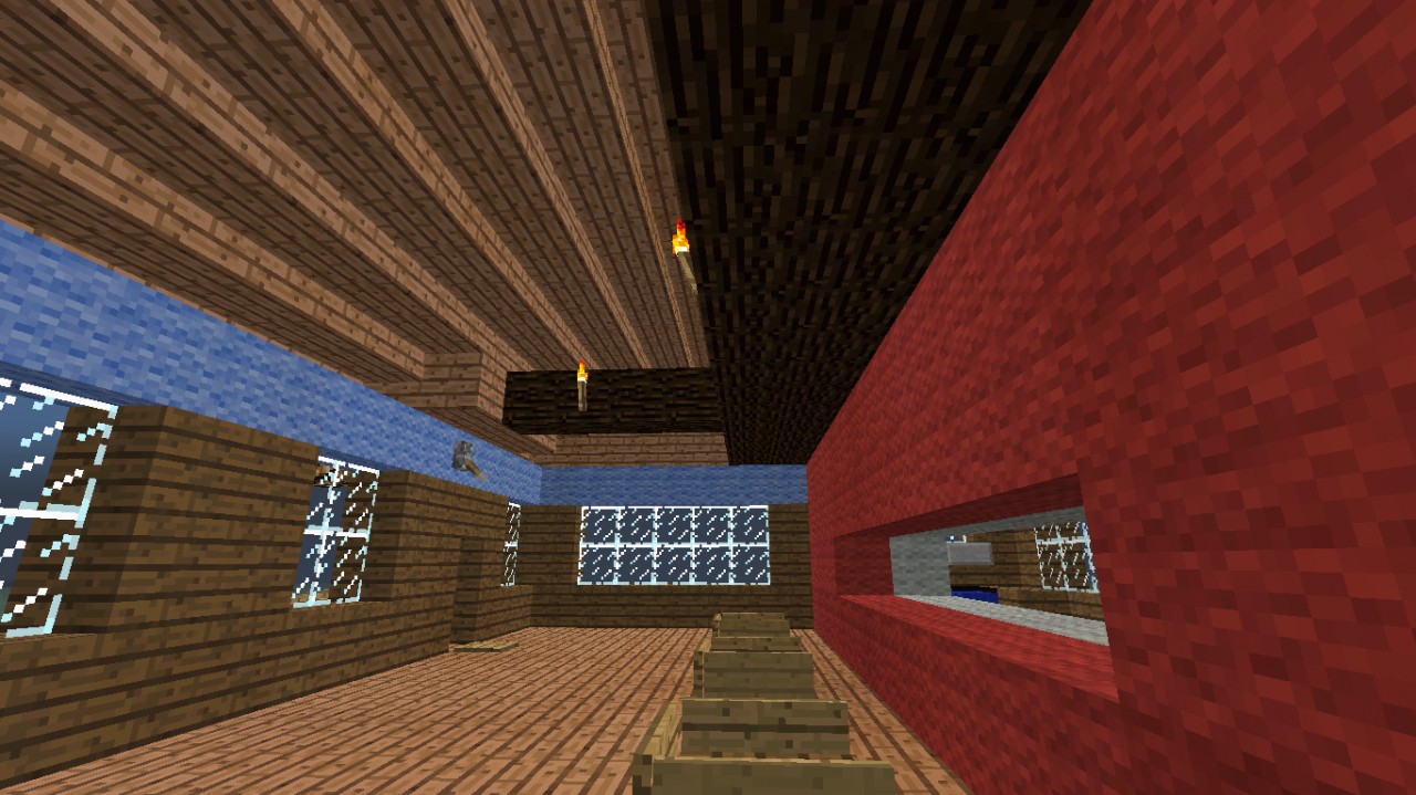 double-wide trailer park home Minecraft Map