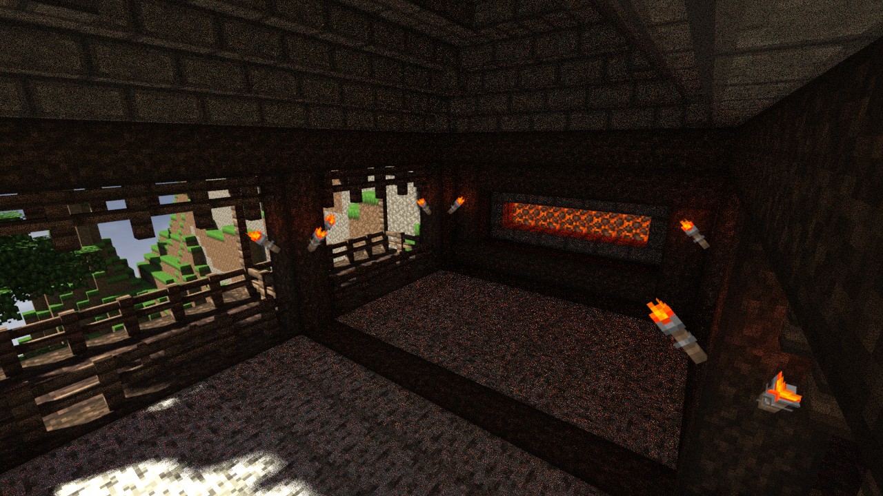 Mountain Side House Minecraft Map