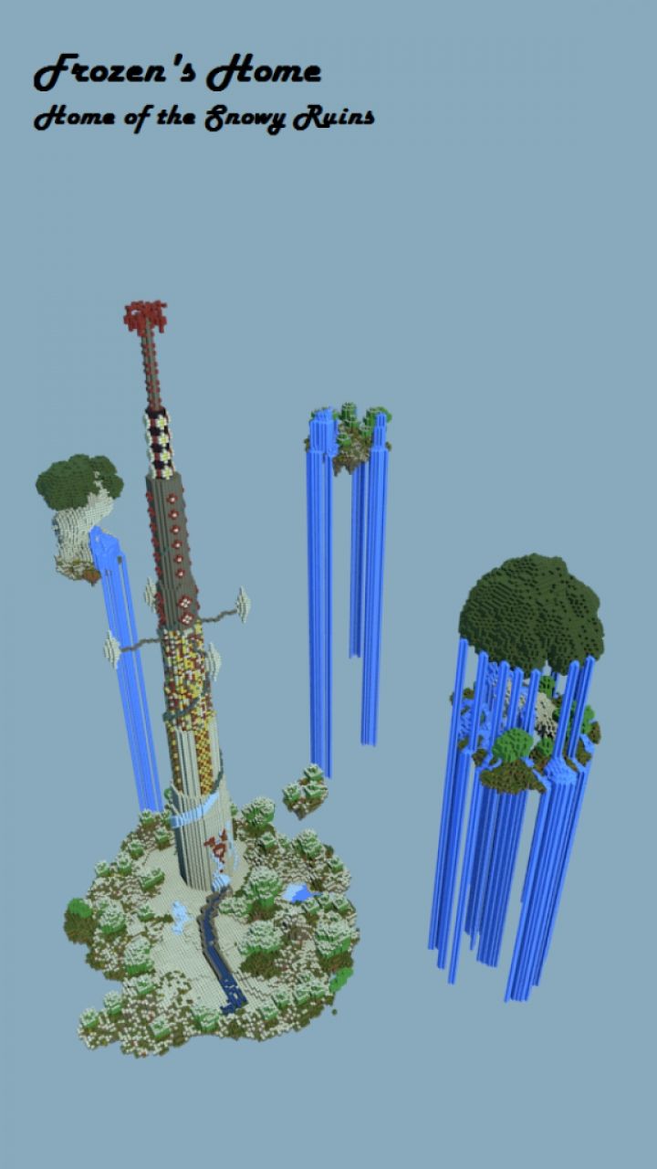 Frozen's Home [Sky Limit Contest] Minecraft Map