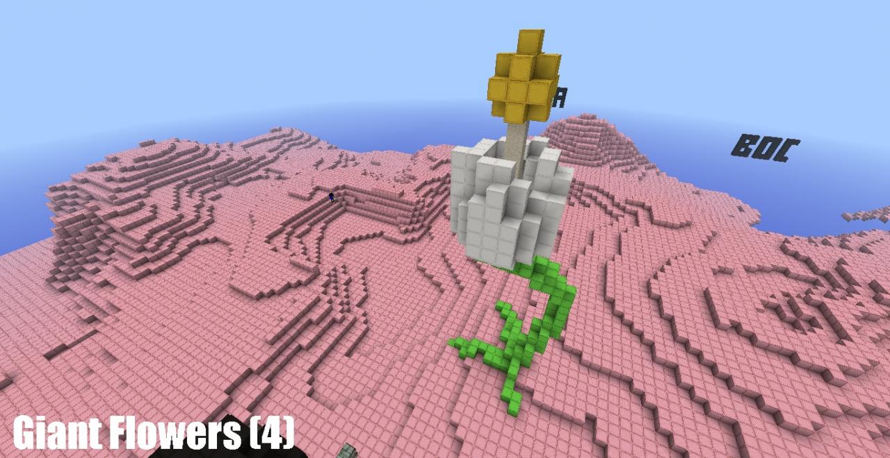 Giant Plants Minecraft Map