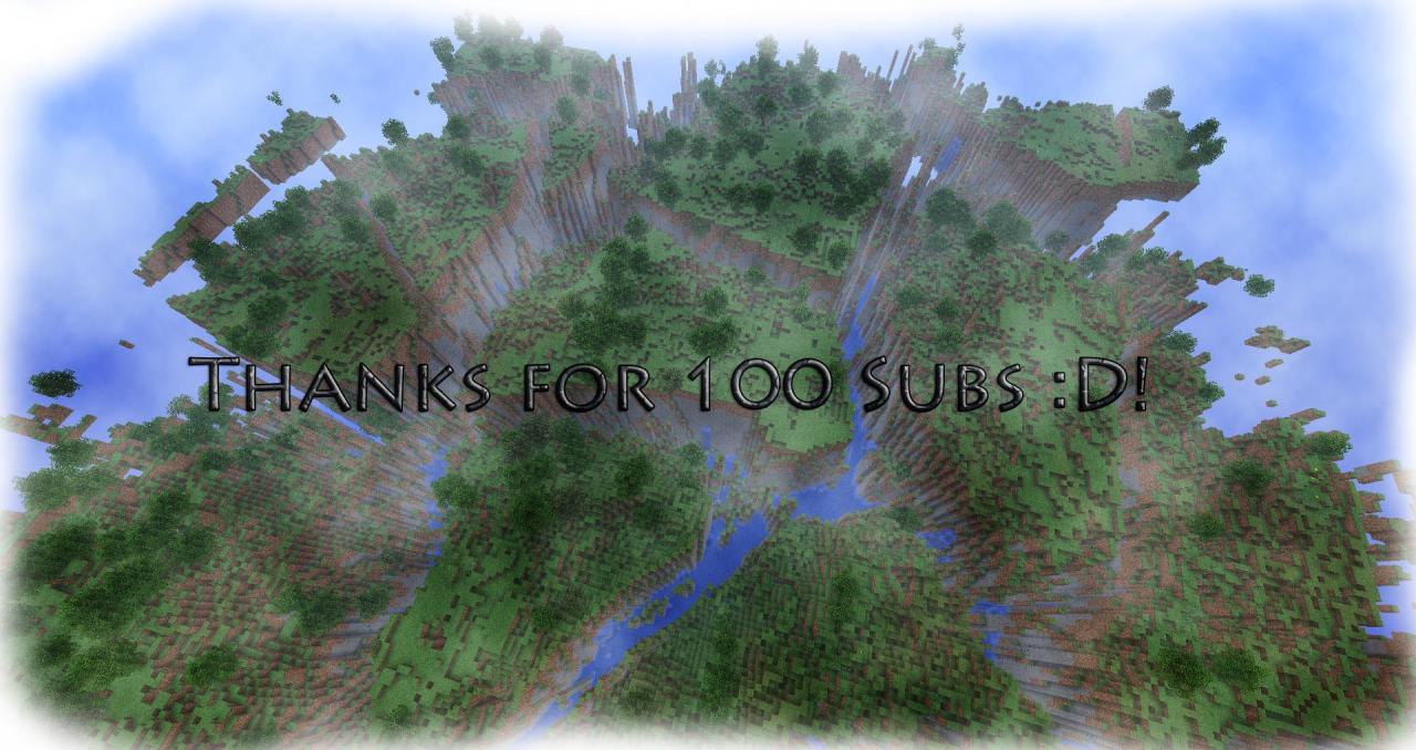 The Shattered Lands Survival Map [100 Sub Special] Minecraft Map