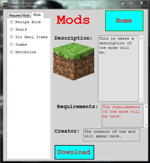 Mixed Craft [ Update 1.2 ] Minecraft Mod