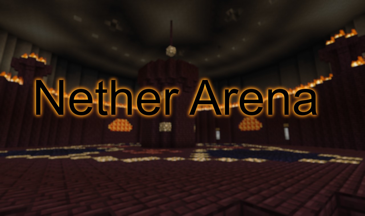 Nether Arena - Fight against mobs! Minecraft Map