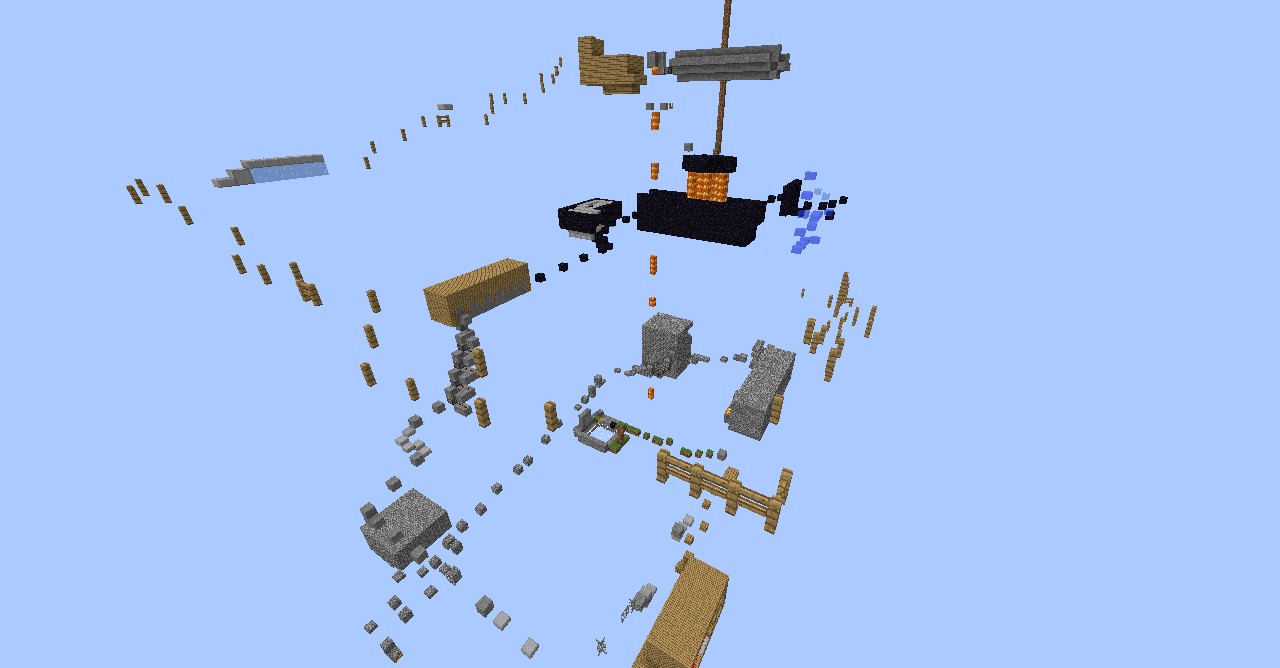 DRR's Impossible Obstacle Course Minecraft Map