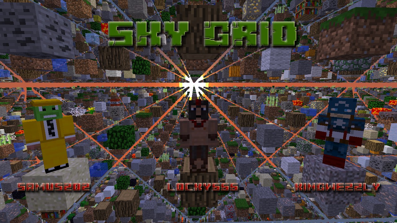 Minecraft Survival Skygrid #9 - Into the nether