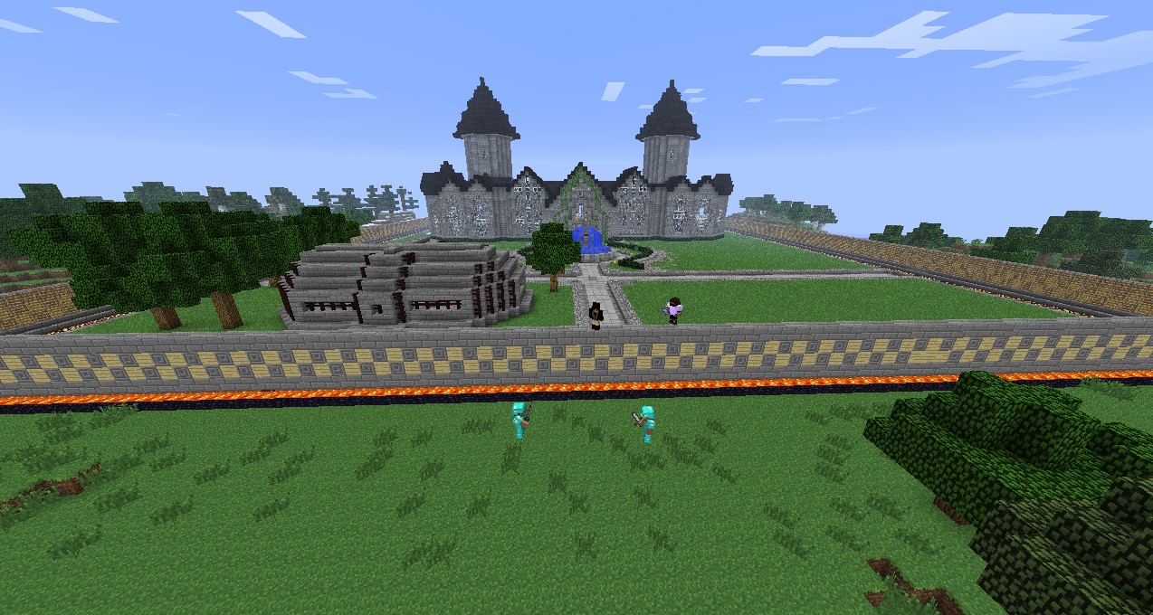 Mansion/Spawn Area MC.DIGITALPVP.COM Minecraft Map