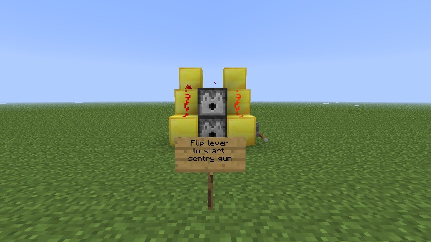 Sentry gun (updated) Minecraft Map
