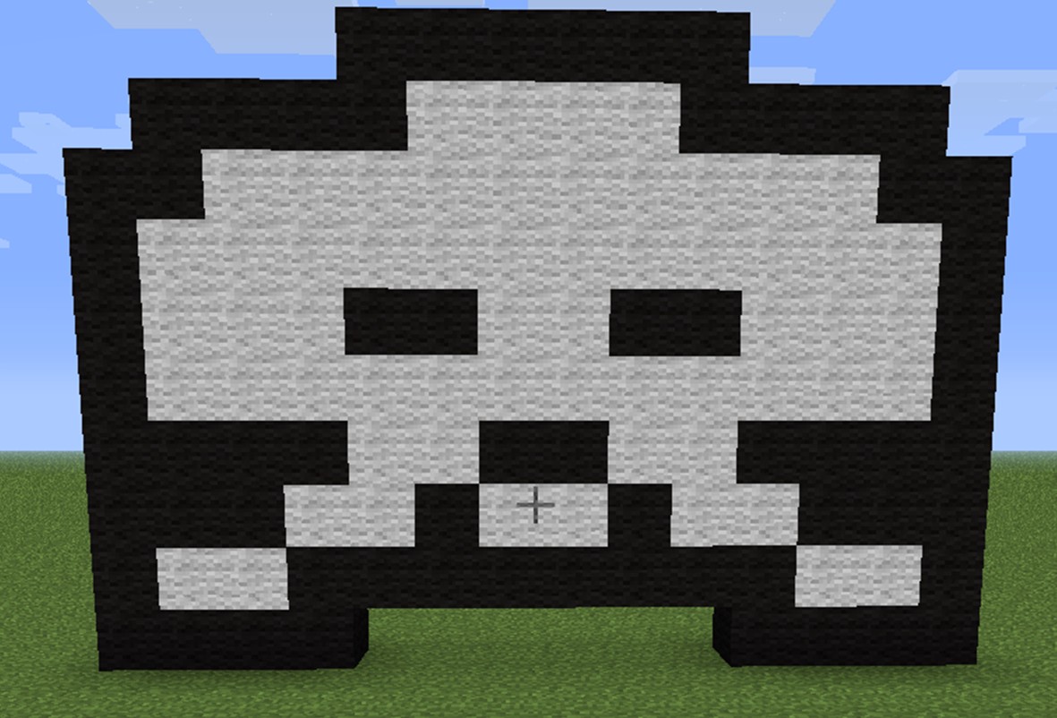 Space Invaders Minecraft Map