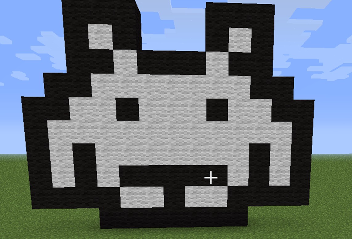 Space Invaders Minecraft Map