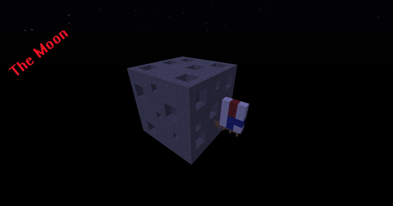 The Moon (Dedicated to Neil Armstrong) Minecraft Map