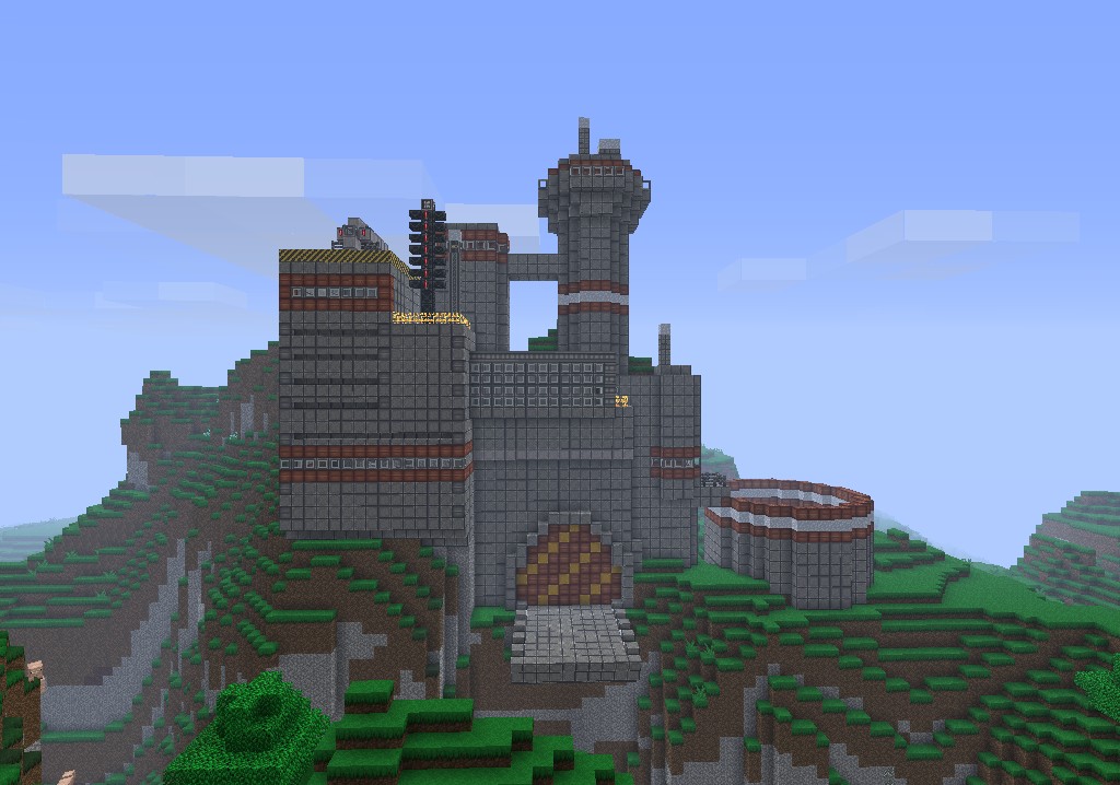 The alien city of earth Minecraft Map